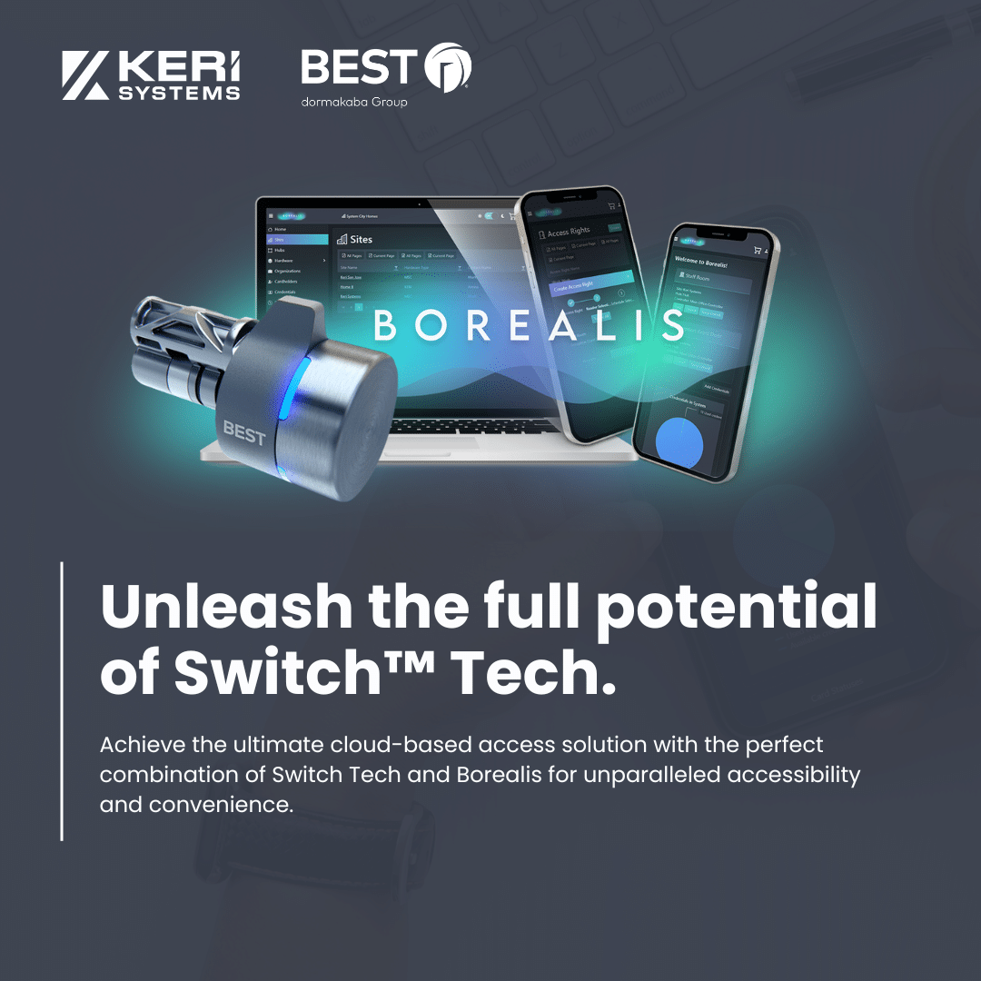 Unlock New Potential: Borealis Integration With Dormakabas Switch Tech Wireless Locks - Keri ...